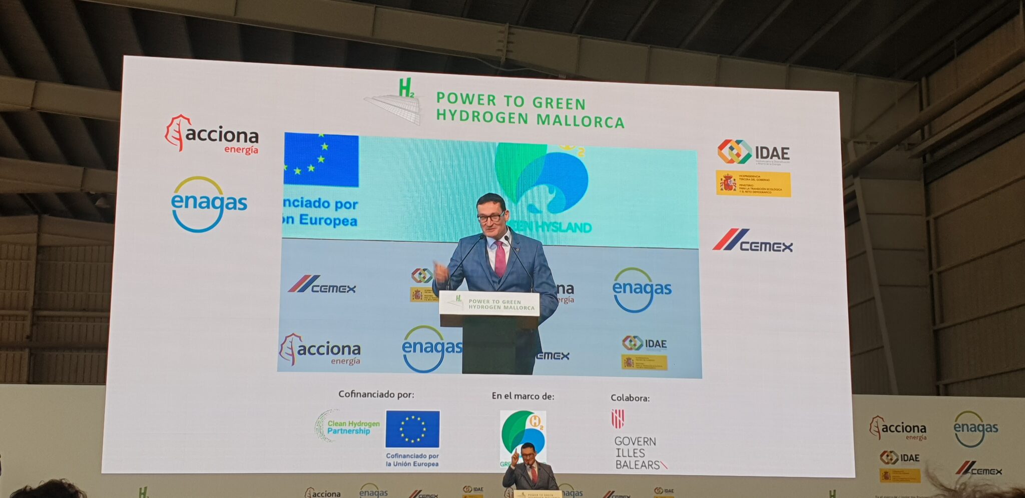 Inauguration of the first renewable hydrogen plant in Mallorca ...