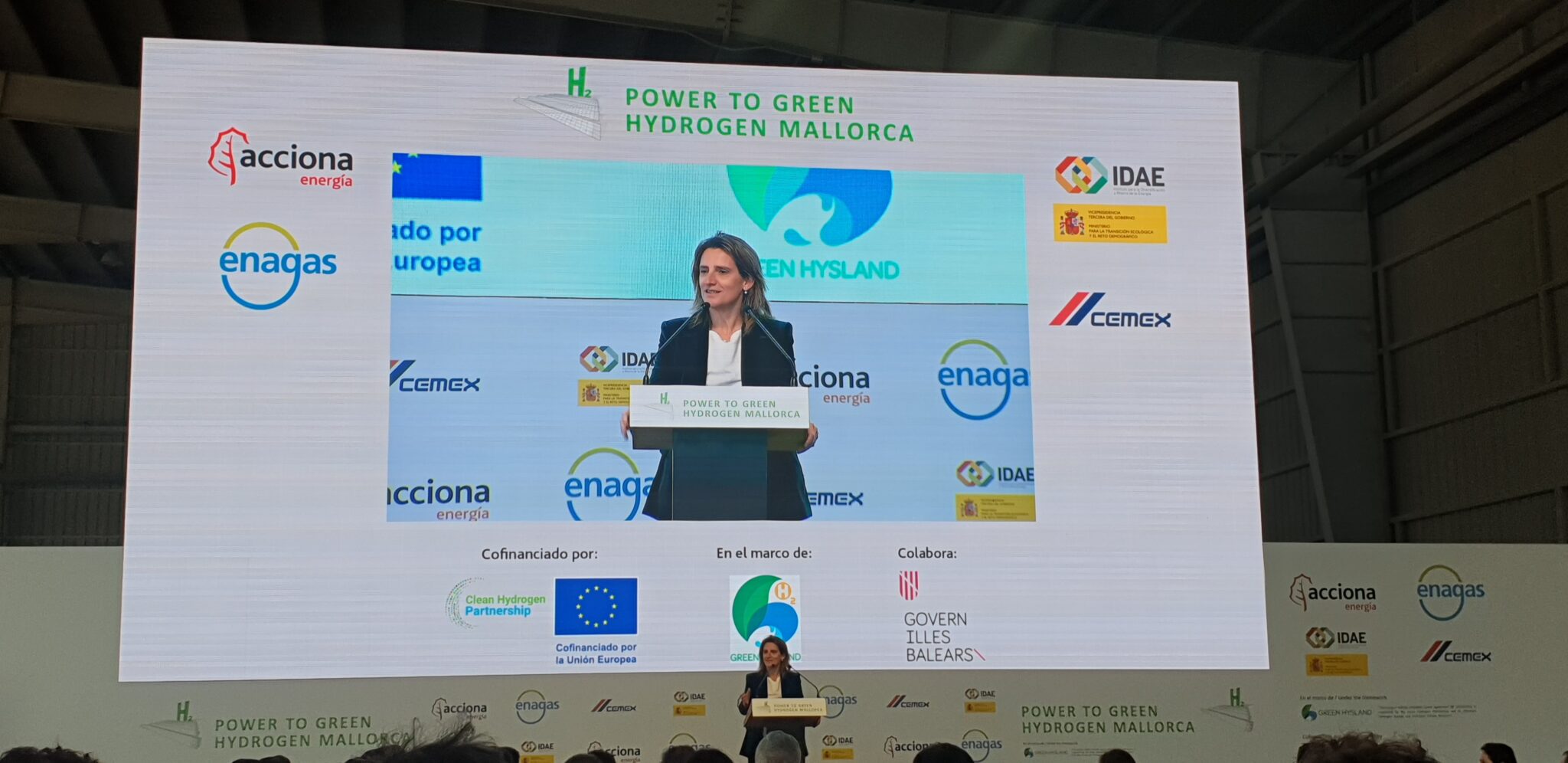 Inauguration of the first renewable hydrogen plant in Mallorca ...